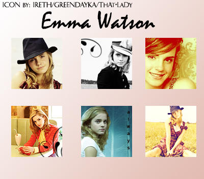 Emma Watson icon by ThAt-LaDy on DeviantArt