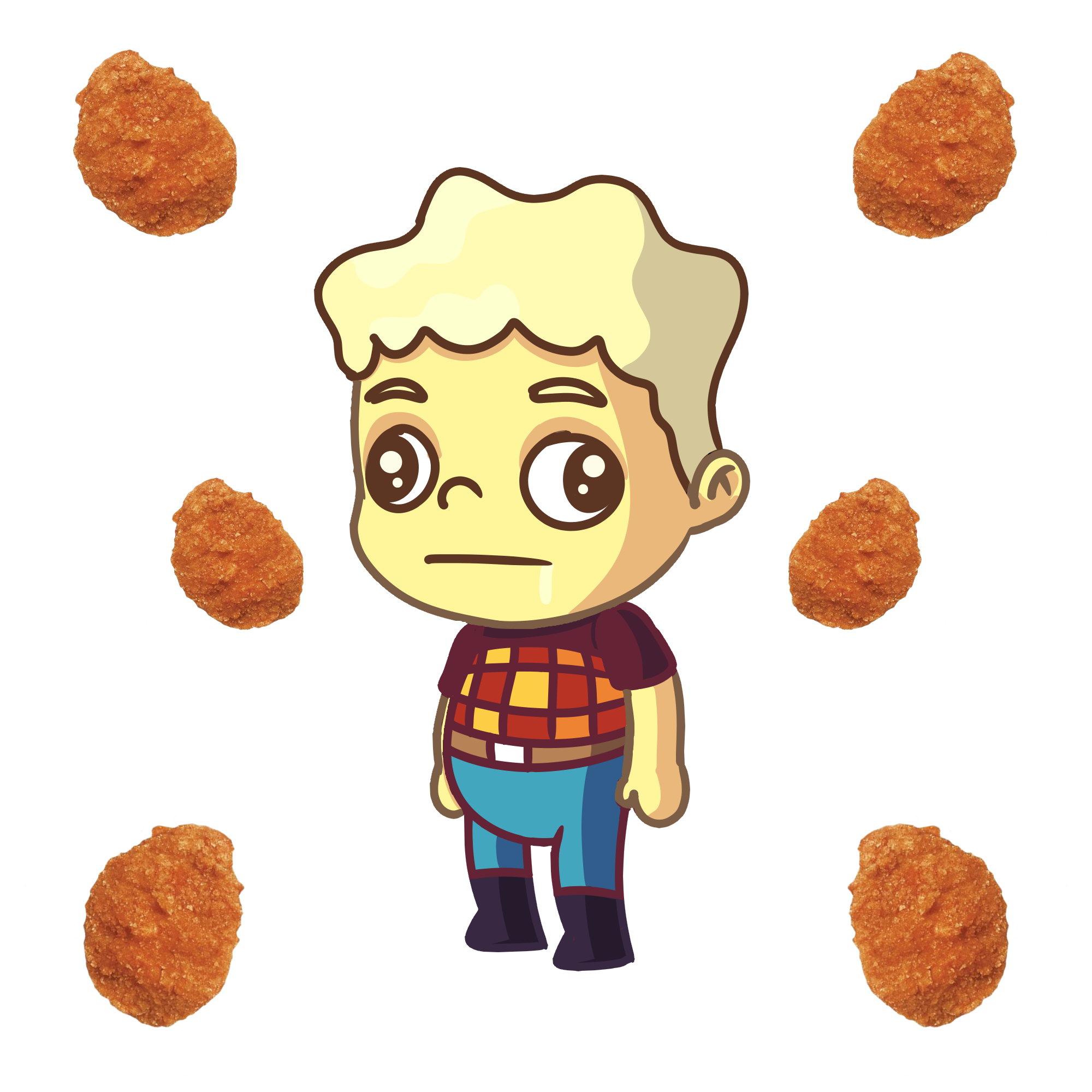 Nugget intensifies by margieluz on DeviantArt