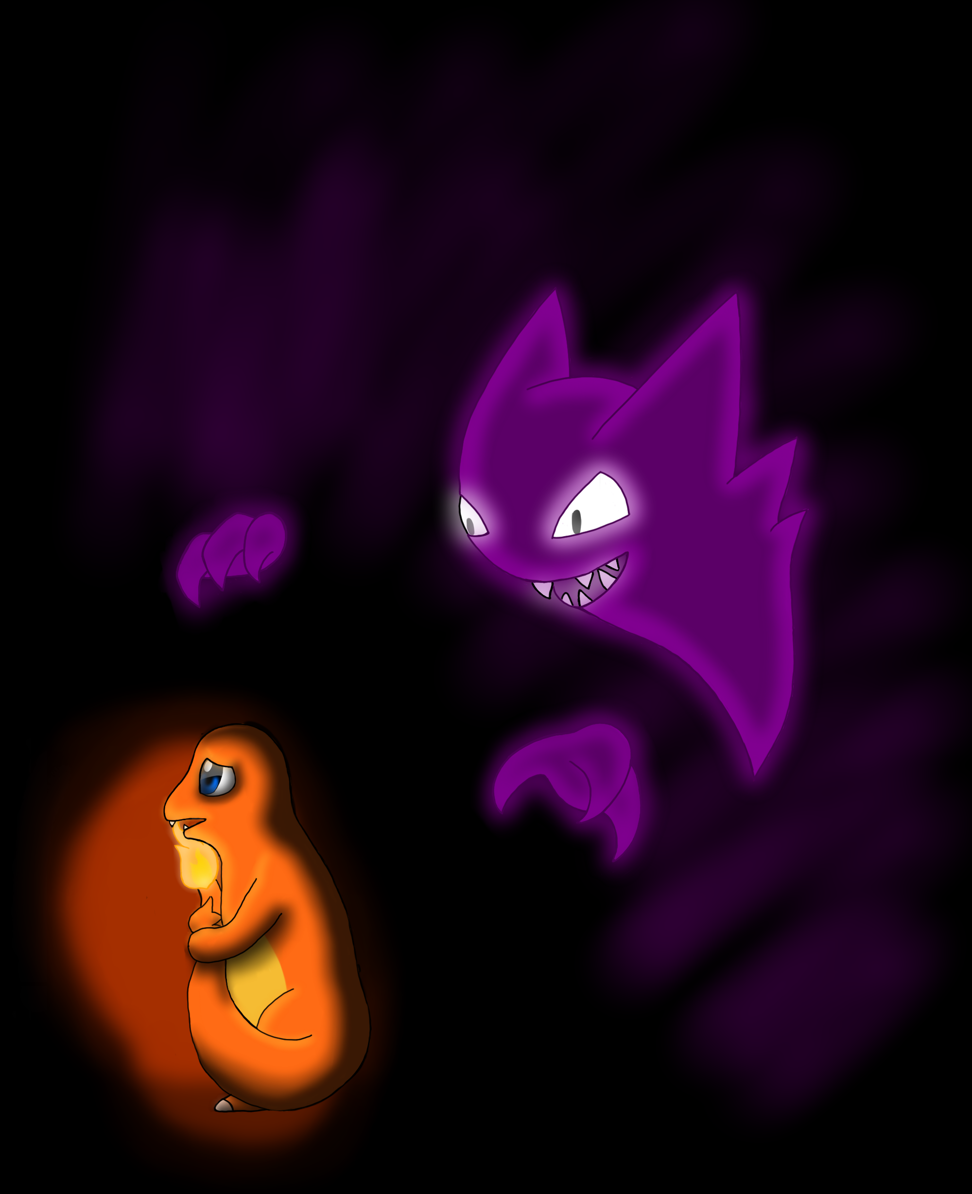 Charmander's Shadow by Tiamat202 on DeviantArt