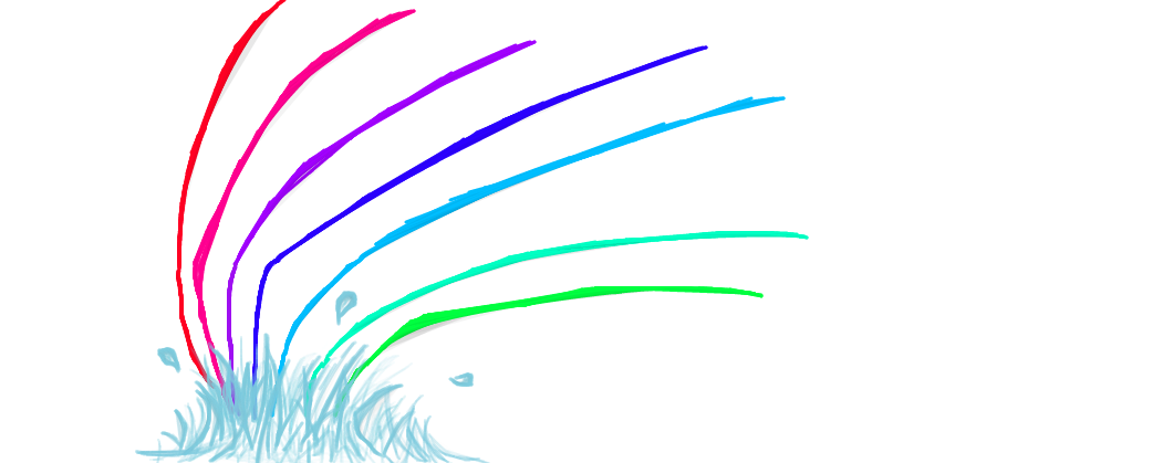 Rainbow Splash by Onelai on DeviantArt