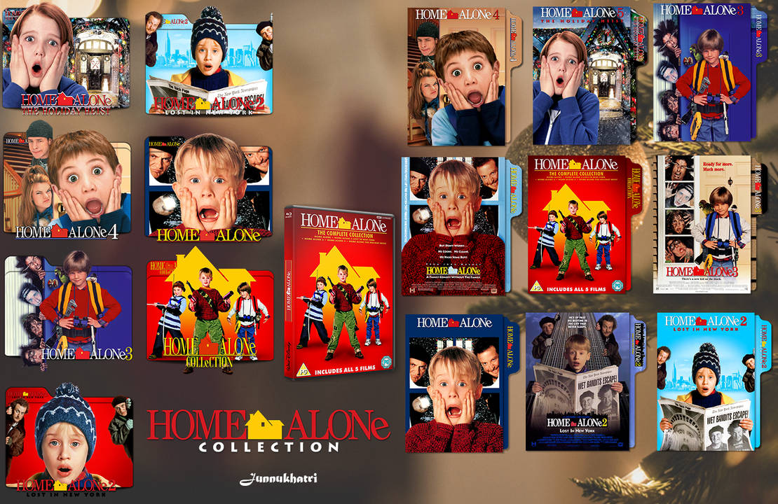 Home Alone Collection Folder icon by JunnuBhai on DeviantArt