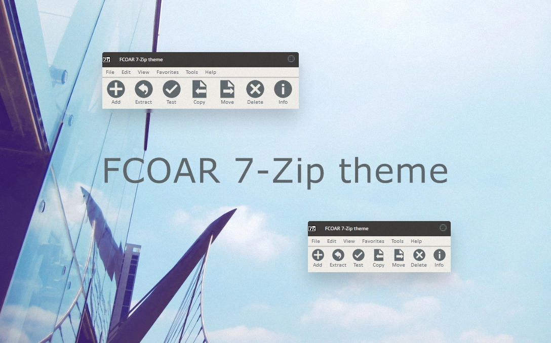 FCOAR 7-Zip theme by alexgal23 on DeviantArt