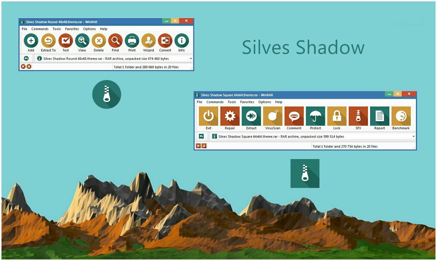 Silves Shadow WinRAR theme by alexgal23 on DeviantArt