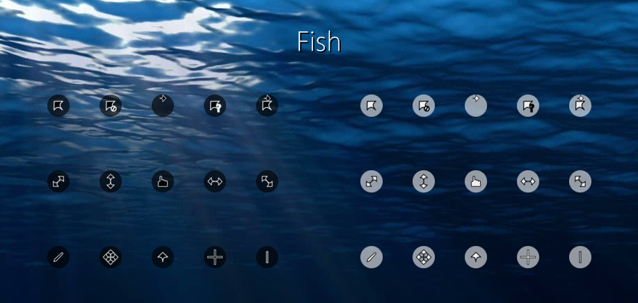 Fish Cursors by alexgal23 on DeviantArt