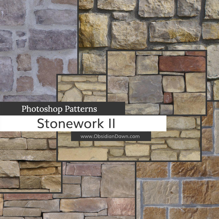 Stonework II Photoshop Patterns by redheadstock on DeviantArt