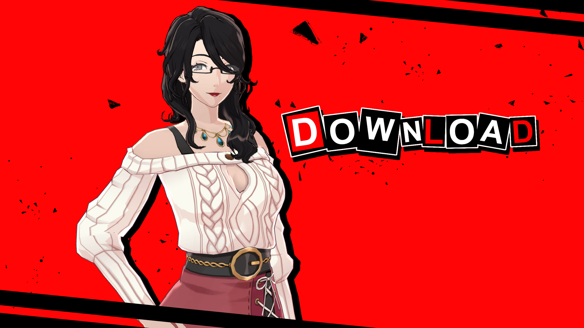 MMD Download Persona 5 Ryoko Kurusu (Mamamiya) by seinue on DeviantArt