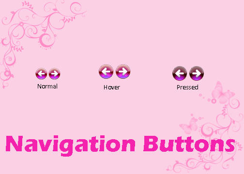Navigation Buttons by Barbie2244 on DeviantArt