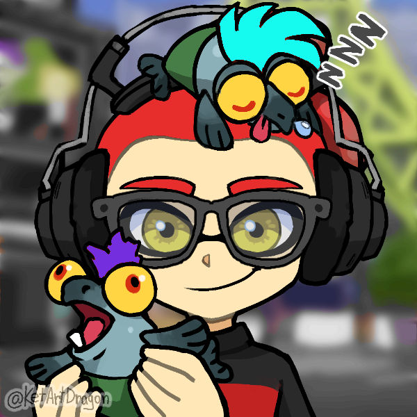 Inkling art dragon with Gerald and hugo by theartdragon27 on DeviantArt