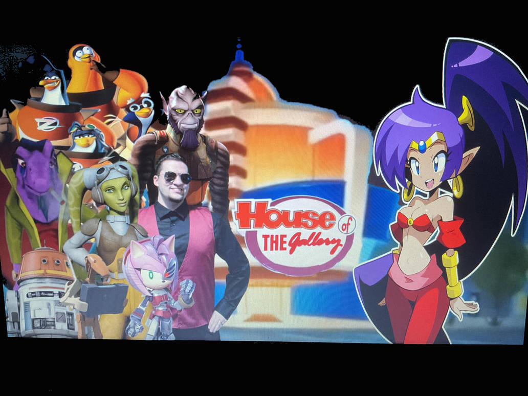 The gallery gang meets Shantae by theartdragon27 on DeviantArt