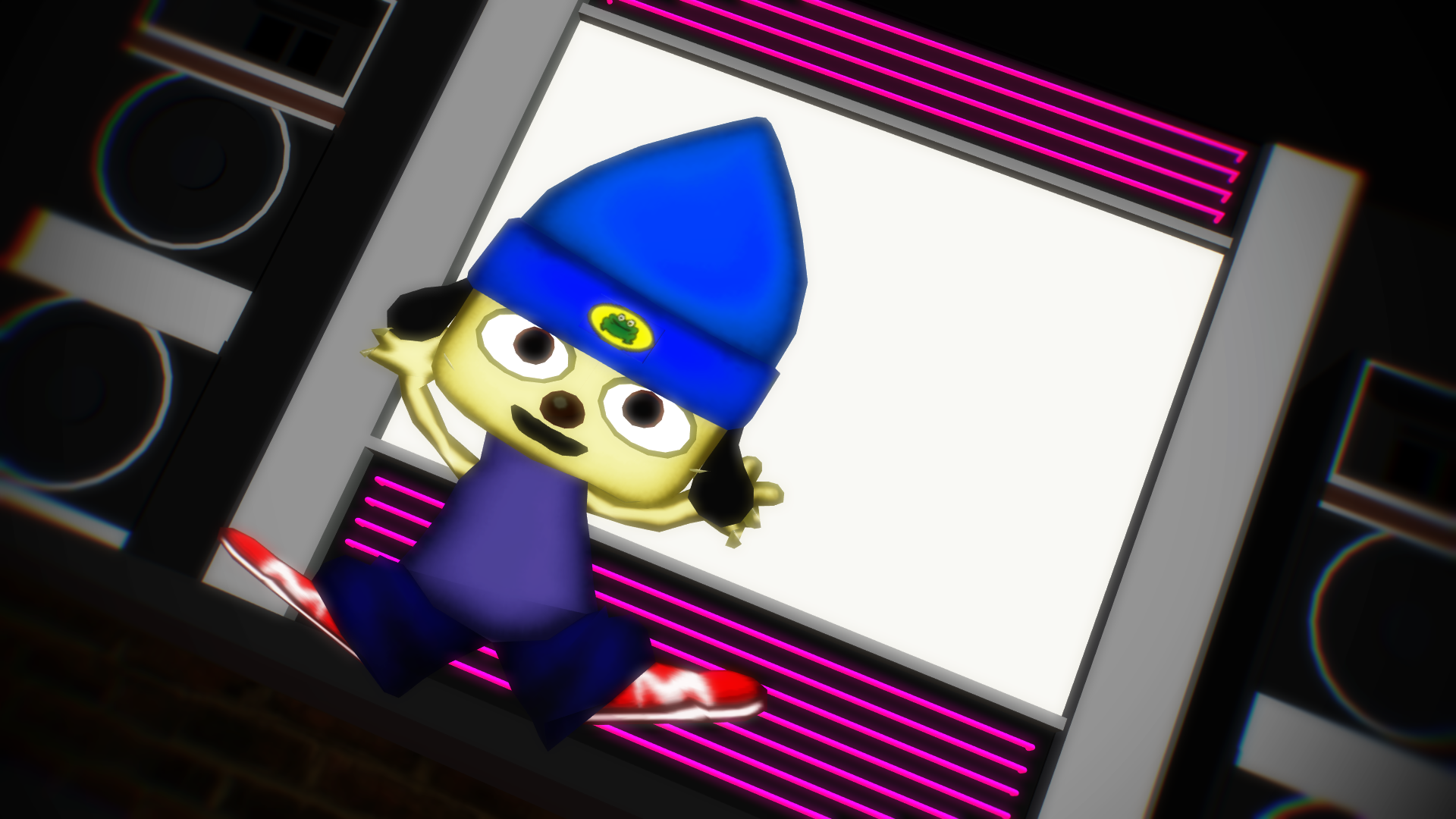 [MMD] PaRappa the rapper blue hat! [DL INCLUDED] by Elis3zstuff420 on ...