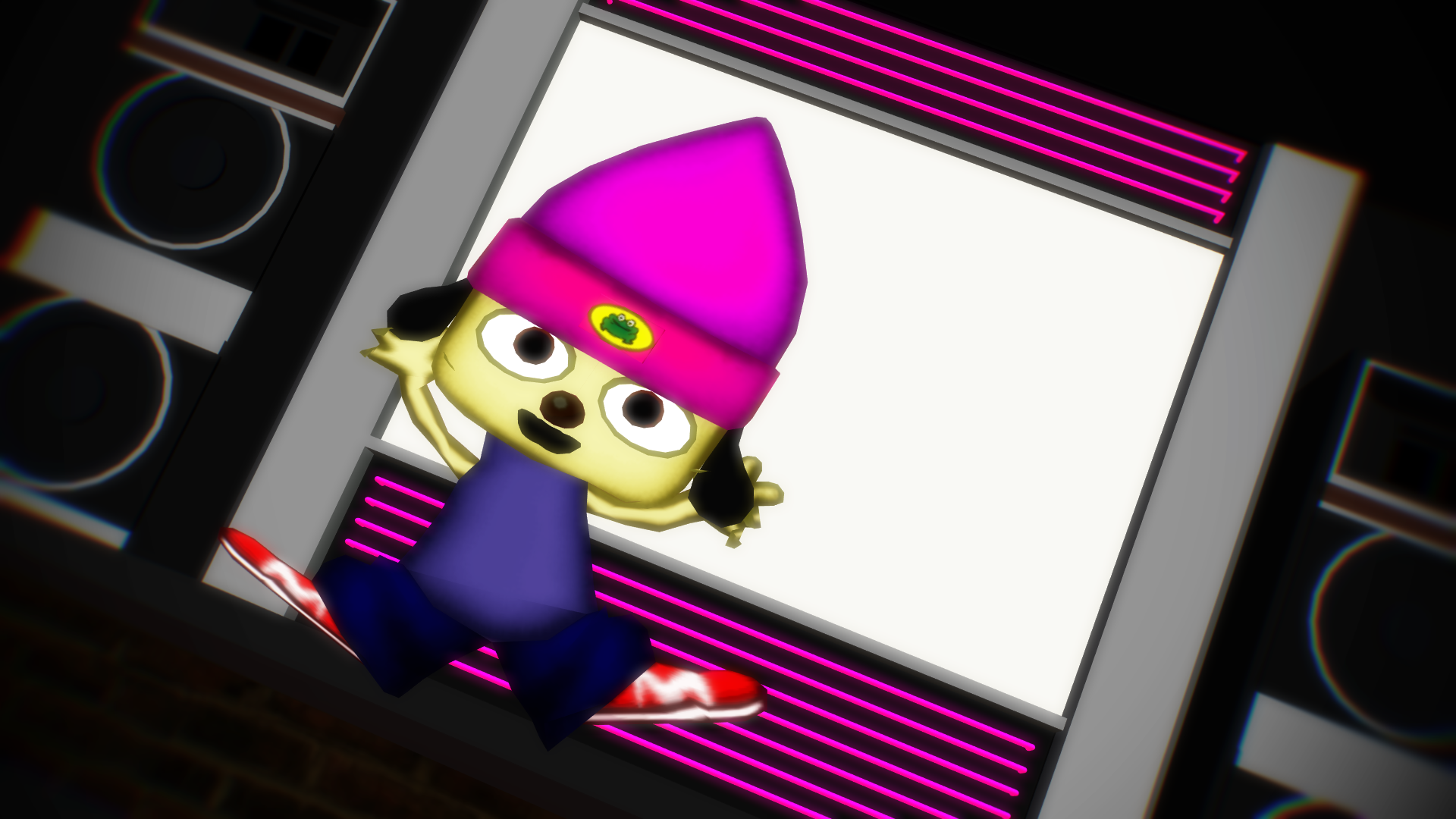 [MMD] PaRappa the rapper pink hat! [DL INCLUDED] by Elis3zstuff420 on ...