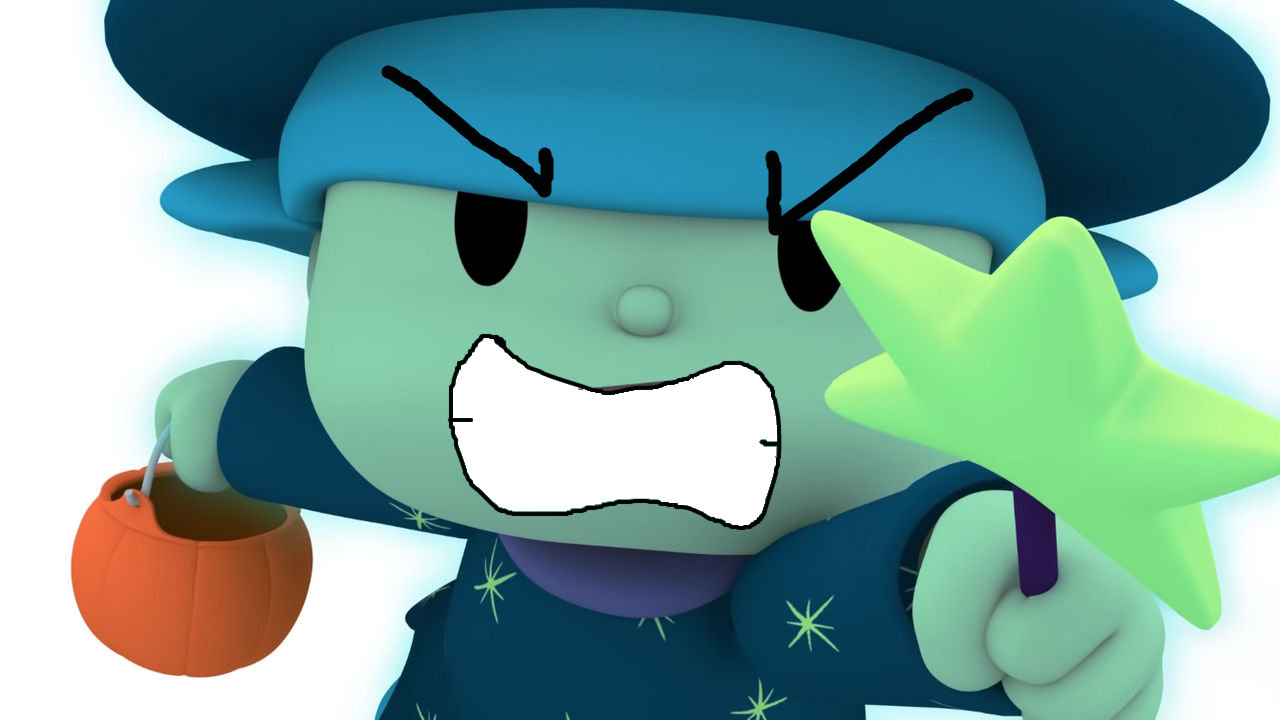 Wizard Pocoyo Angry by zmcdonald09 on DeviantArt