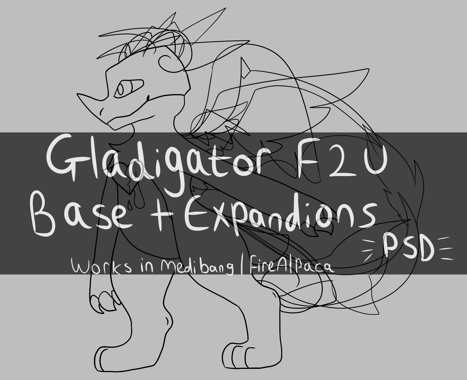 Gladigator Base (F2U) by FuzzysAdoptables on DeviantArt