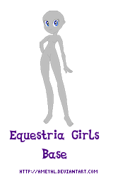 Equestria Girl Bases by Ameyal on DeviantArt