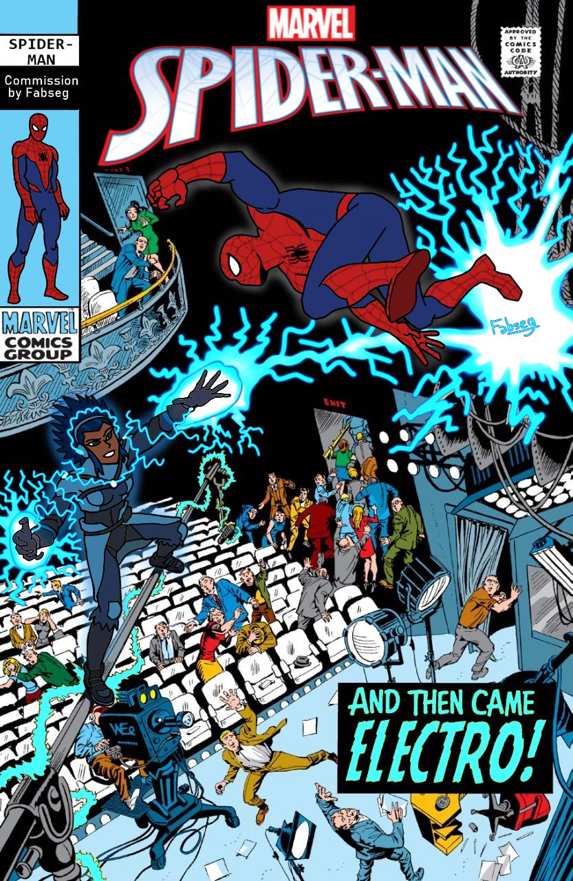 Spiderman Vs Electro (Marvel's Spider-Man) by Fabsegdraft on DeviantArt