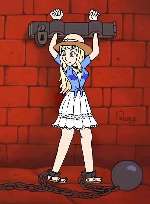 Brianna Bellerose chained by Fabsegdraft on DeviantArt