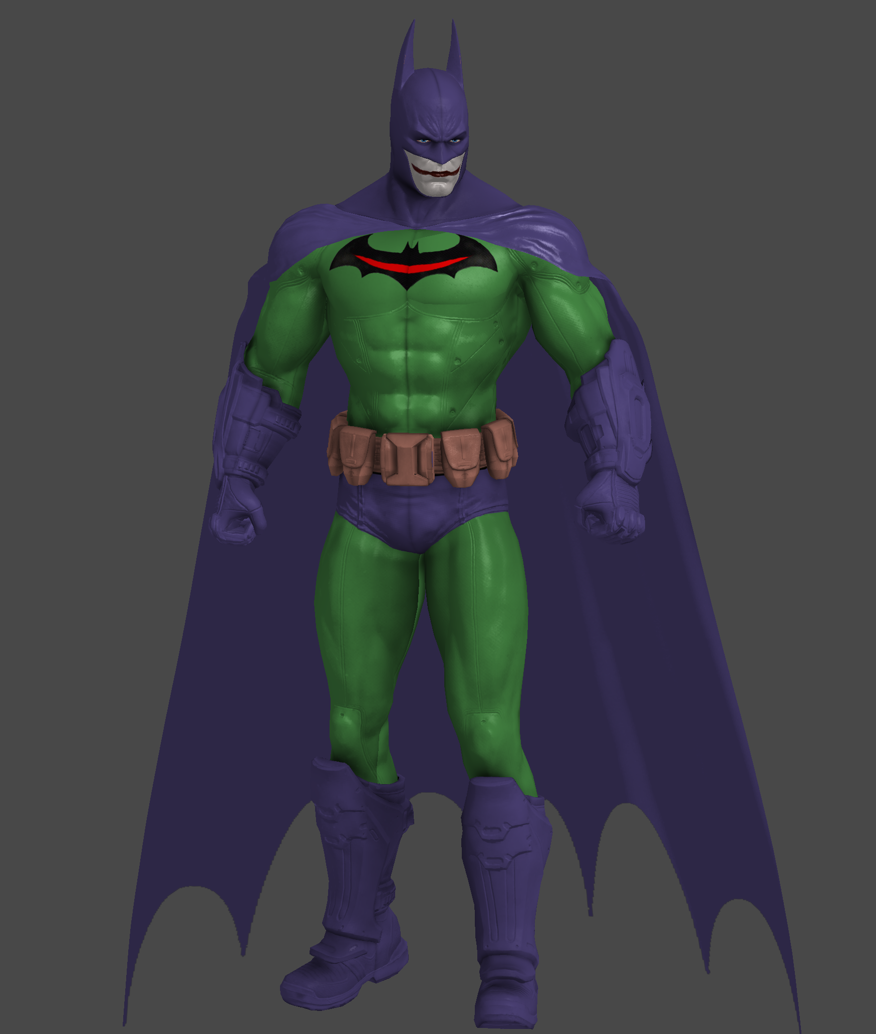 BAC Batman (Jokerized Batman) by Jckspacy on DeviantArt