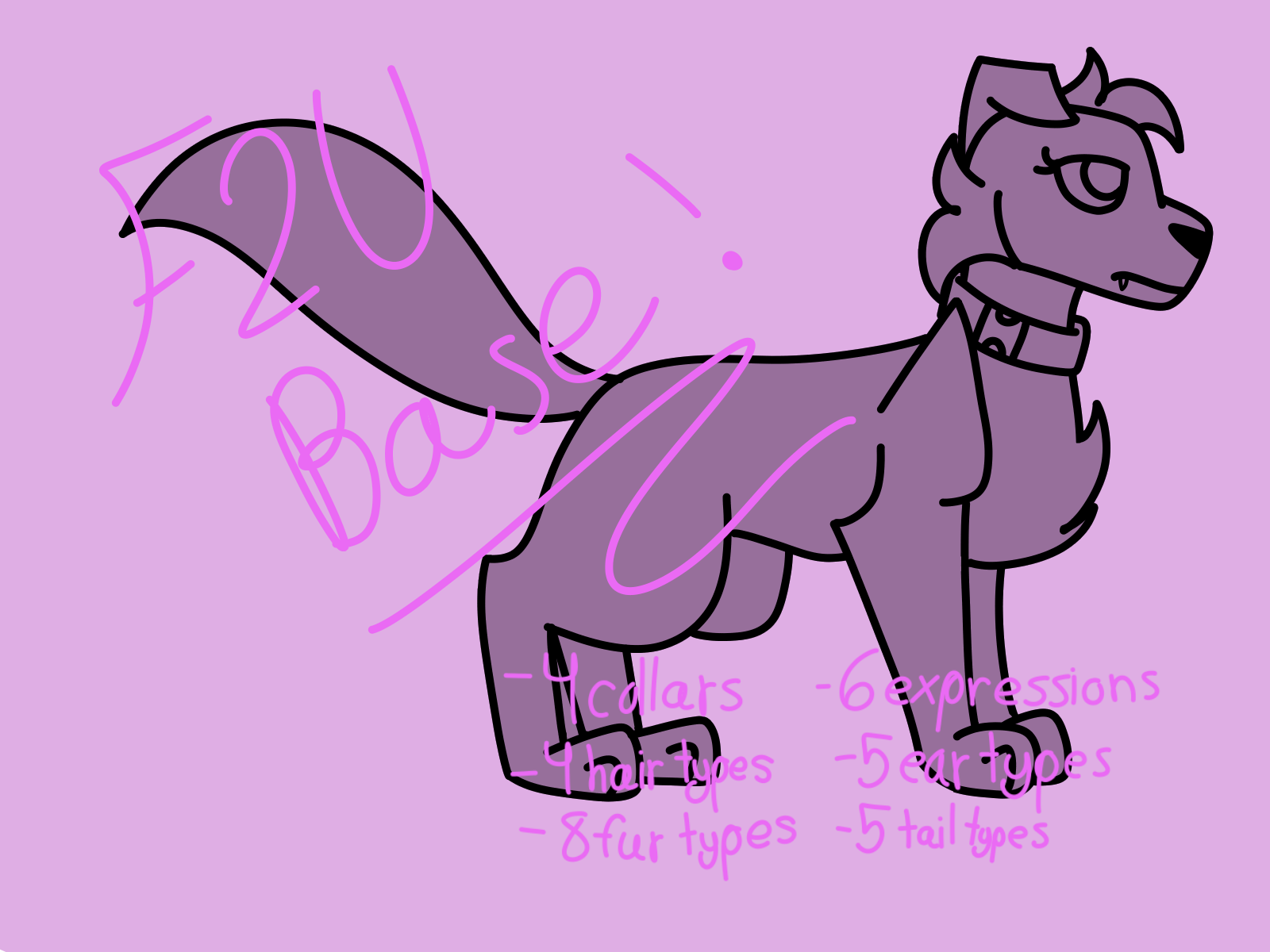 F2U Feline Base Pack by CrystalSlinky on DeviantArt