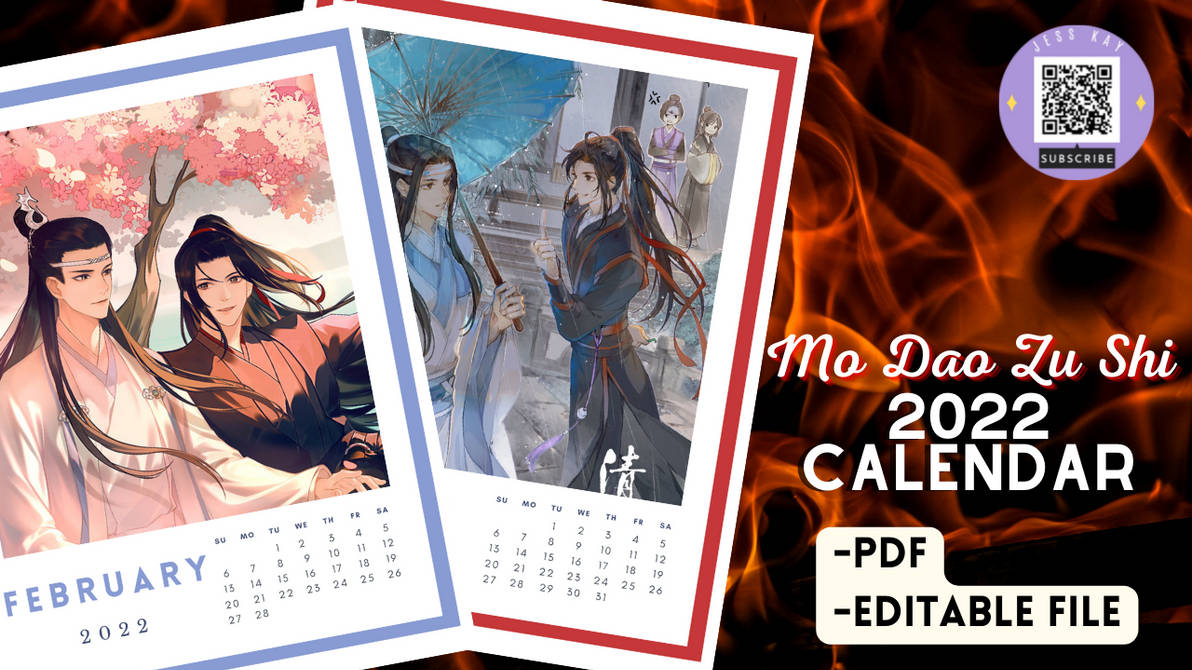 Calendario MDSZ 2022 (WANGXIAN+Editable) by minemily on DeviantArt