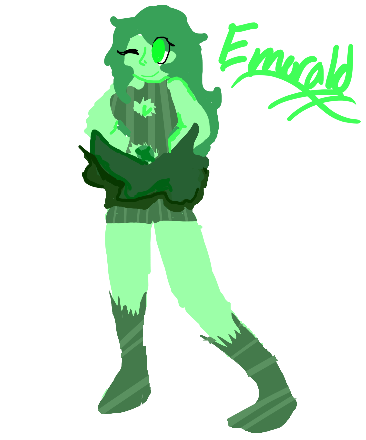 Emerald by XxGalaxyRainxX on DeviantArt