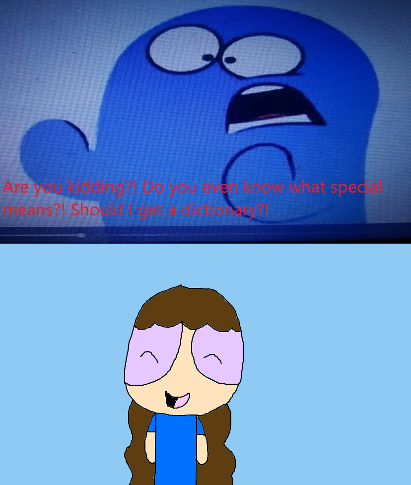 Becca laughs at Bloo's Outburst by JansyntheGirl2004 on DeviantArt