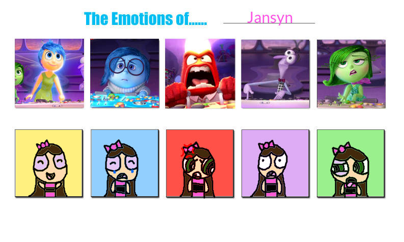 The Emotions of Me by JansyntheGirl2004 on DeviantArt