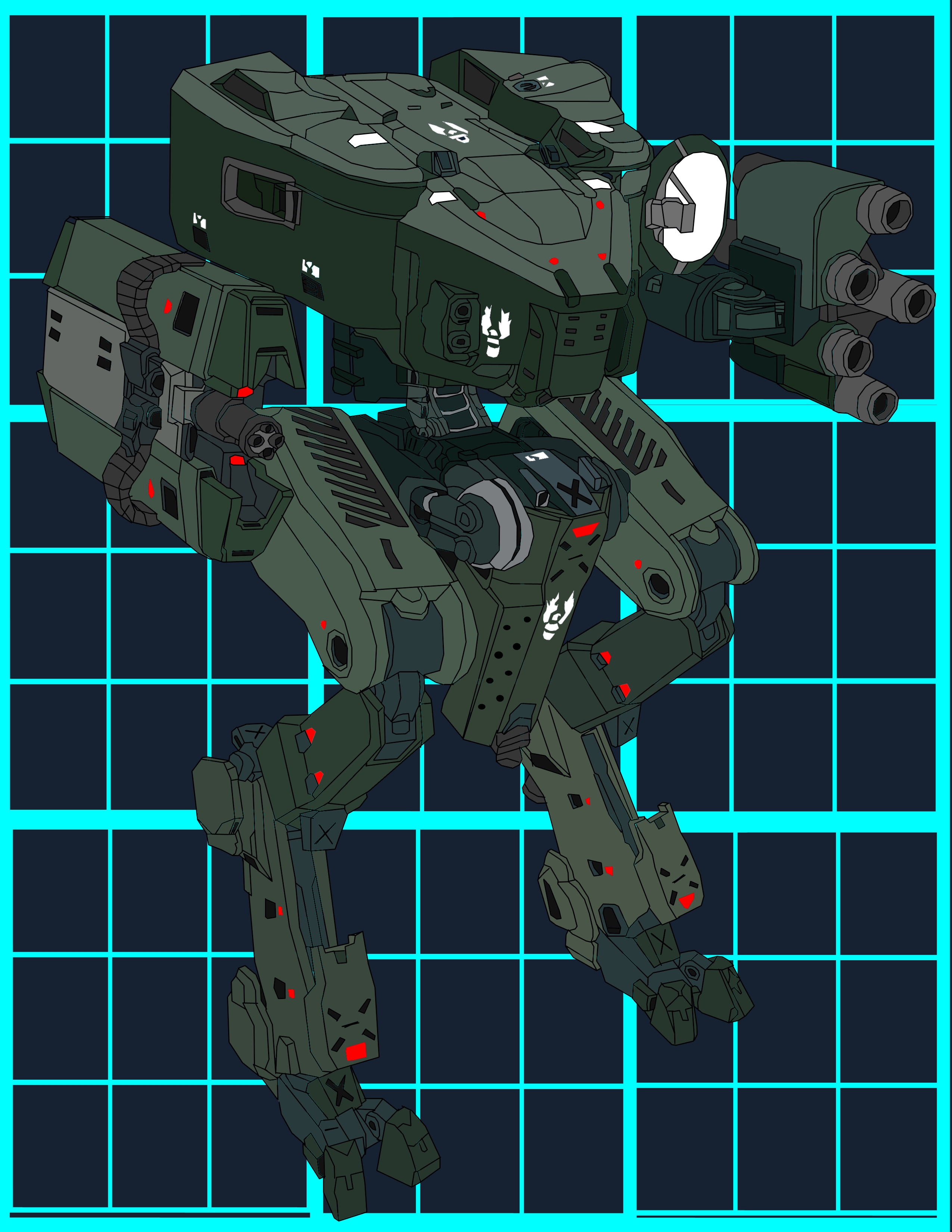 HRUNTING/YGGDRASIL Mark IX Advanced Defense System by Haloidfan on ...