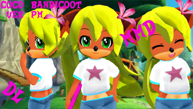 (MMD) Coco bandicoot ver Project Mirai DL by bandisune on DeviantArt