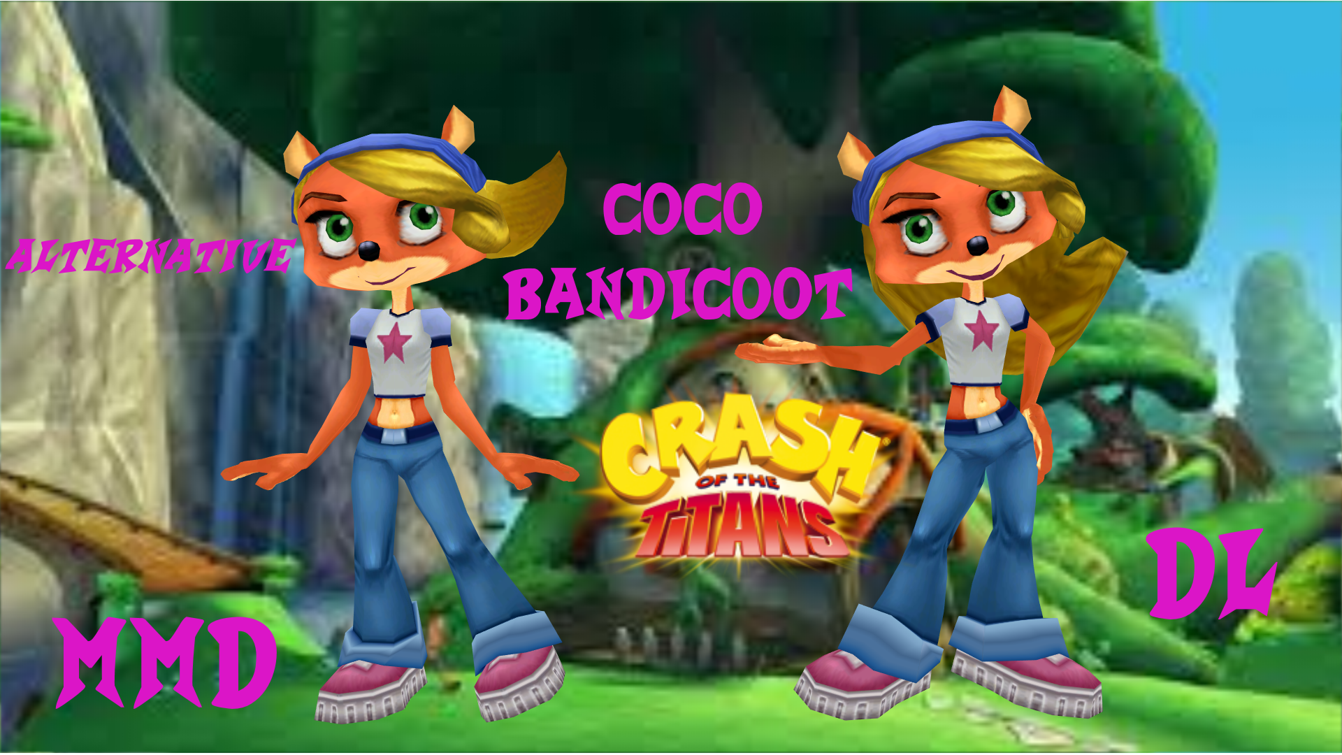 (MMD)Coco Bandicoot COTT DL by bandisune on DeviantArt