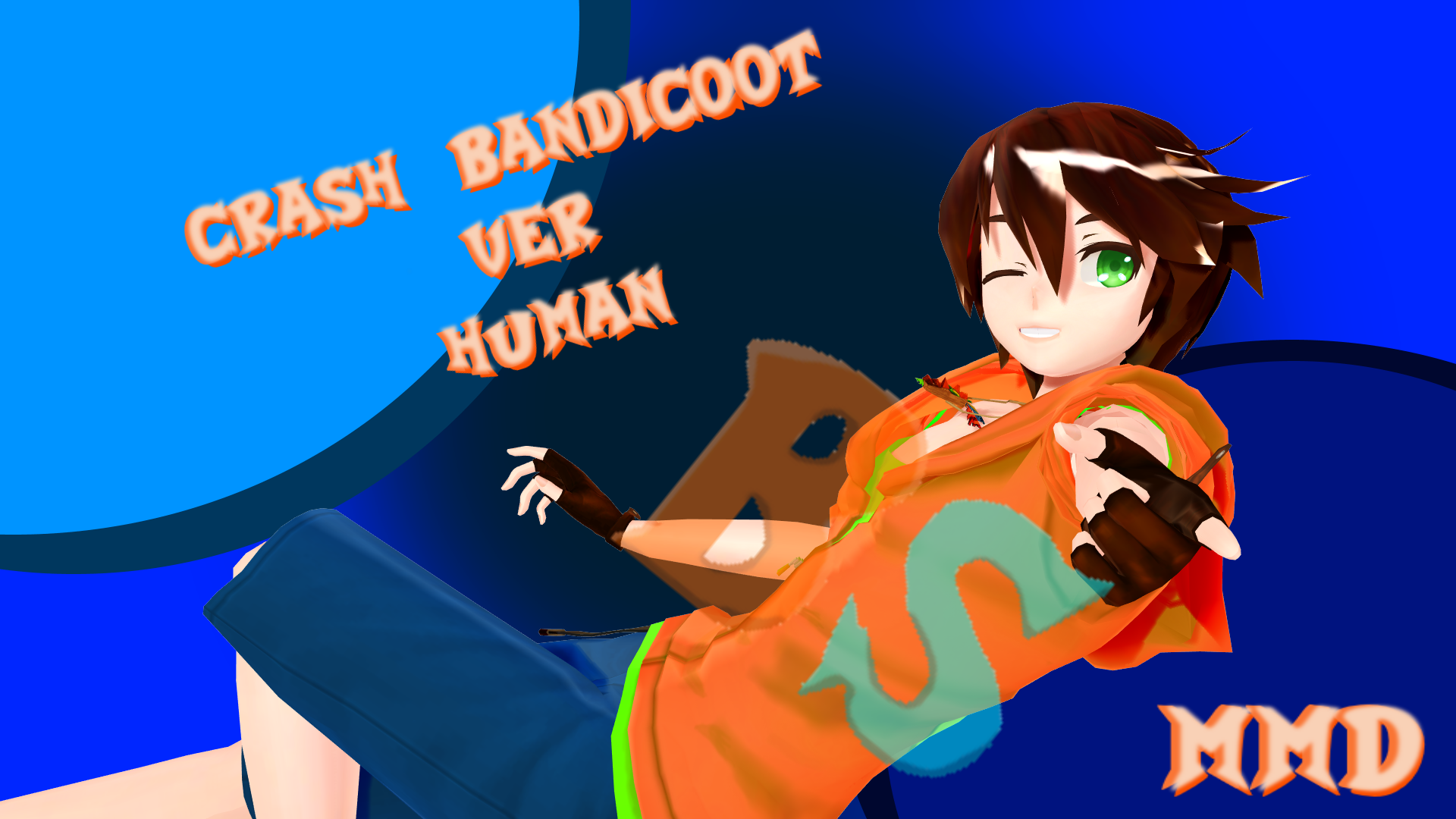 (MMD) Crash Bandicoot ver human DL by bandisune on DeviantArt