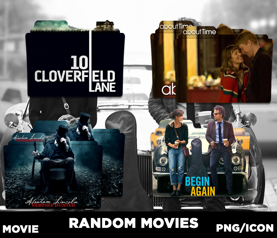 Random Movie Folder Icon Pack (02) by ederzasso on DeviantArt
