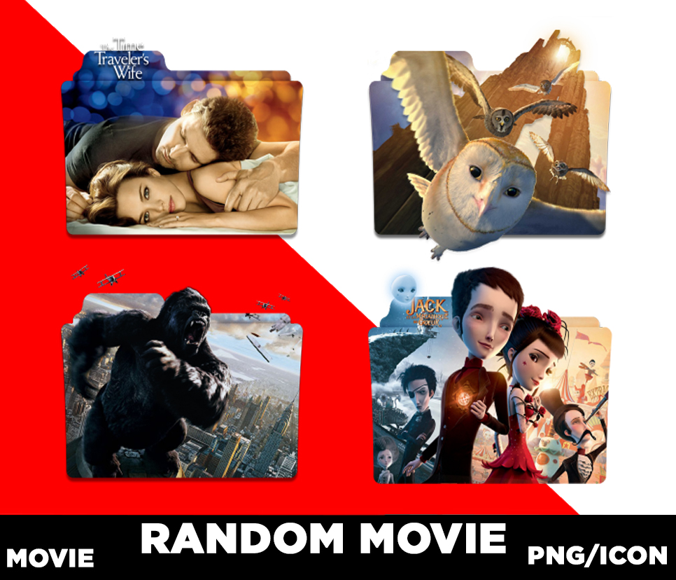 Random Movie Folder Icon Pack (06) by ederzasso on DeviantArt