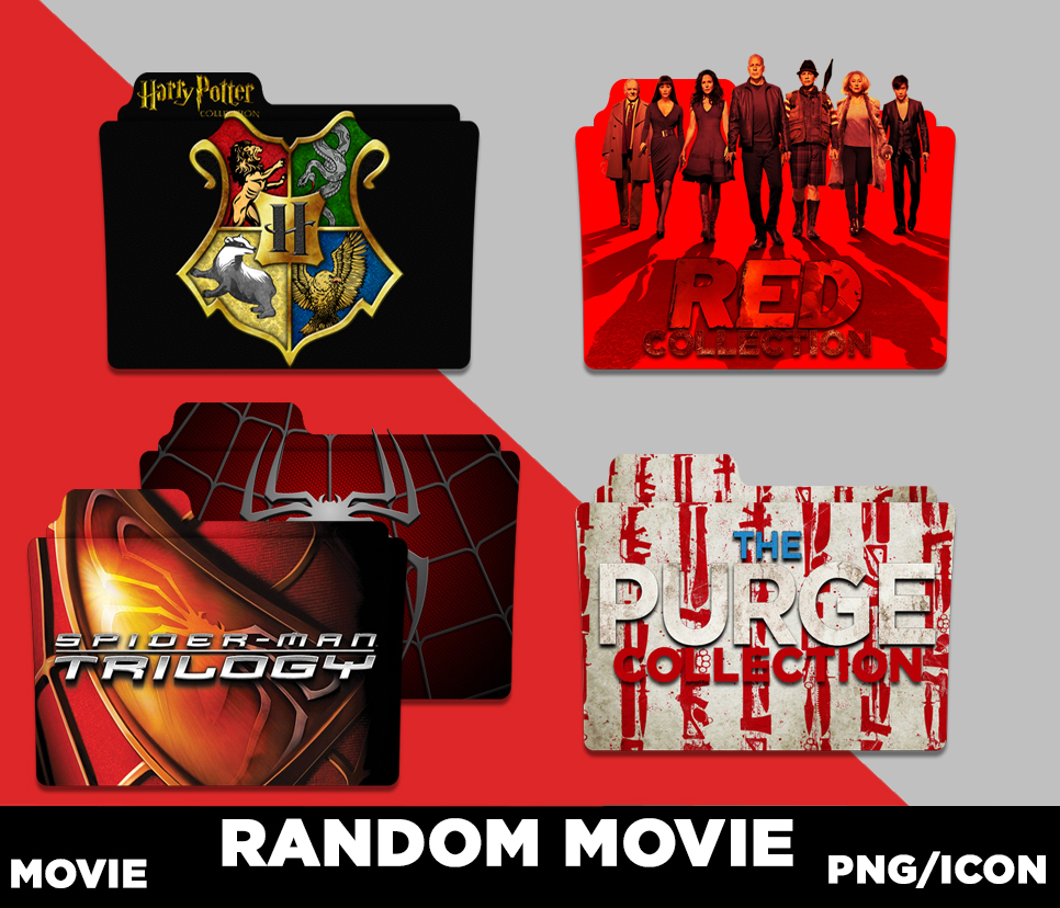 Random Movie Folder Icon Pack (08) by ederzasso on DeviantArt
