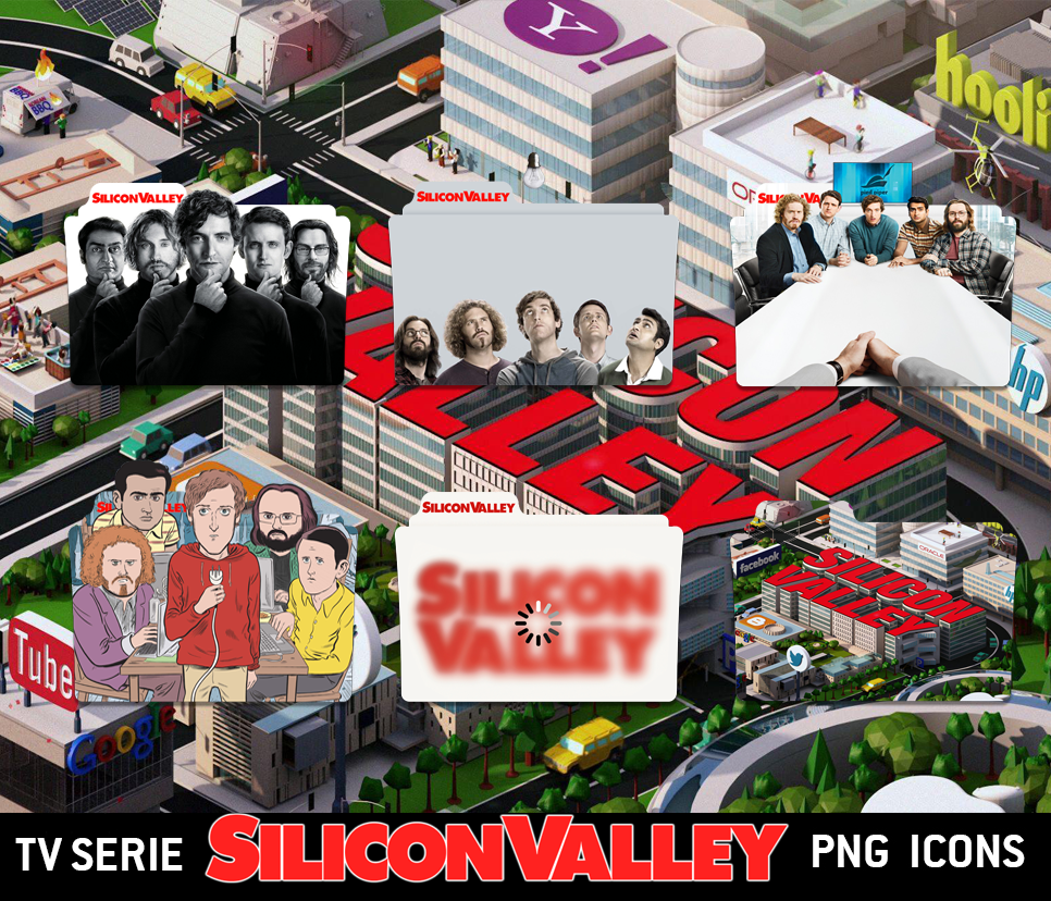 Silicon Valley Season 1-5 Folder Icon Pack by ederzasso on DeviantArt