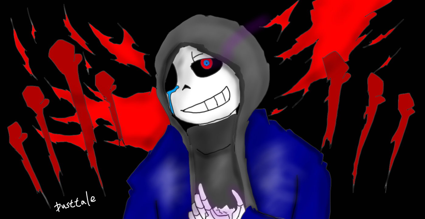 Dusttale Sans by Dark-shadow0 on DeviantArt