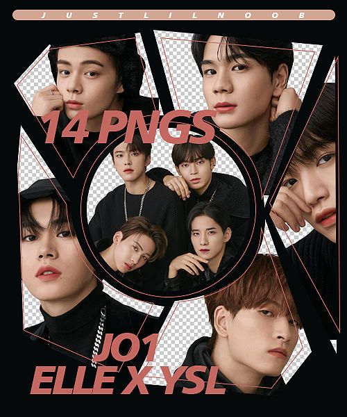 [PNG PACK] JO1 ELLE X YSL by justlilnoob on DeviantArt
