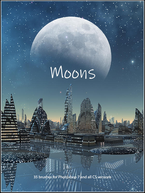 UNRESTRICTED - Moon Brushes by frozenstocks on DeviantArt