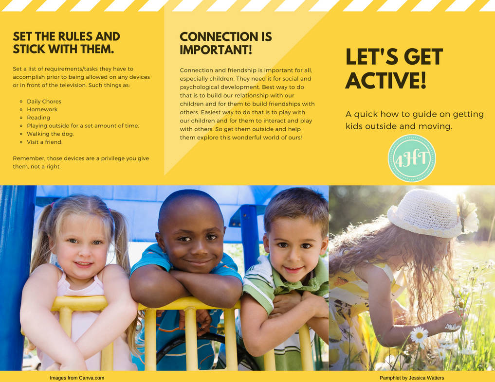 Let's Get Active! Pamphlet by Jessy-Rae on DeviantArt