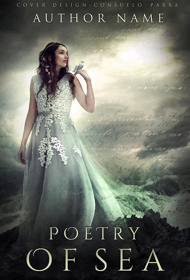 Poetry of sea - book cover available by Consuelo-Parra on DeviantArt