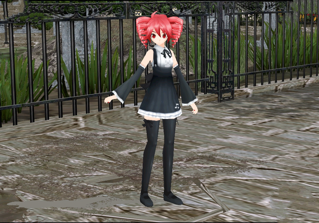 MMD PD Gothic Teto DL by uta3110 on DeviantArt