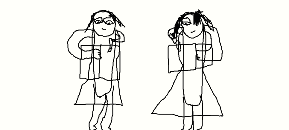 Writing Together,(Fanart) by wildbug1996 on DeviantArt