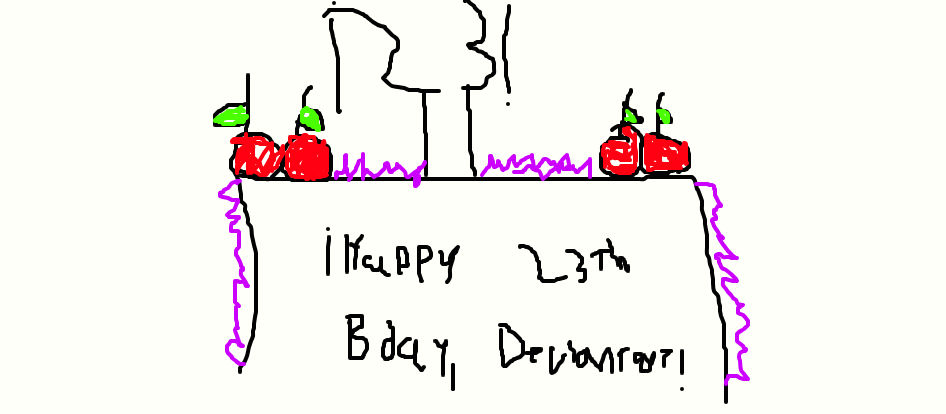 Happy 23th Birthday,Deviantart by wildbug1996 on DeviantArt