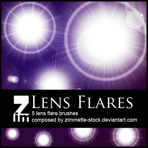 Brush - Lens Flare by Zimmette-Stock on DeviantArt