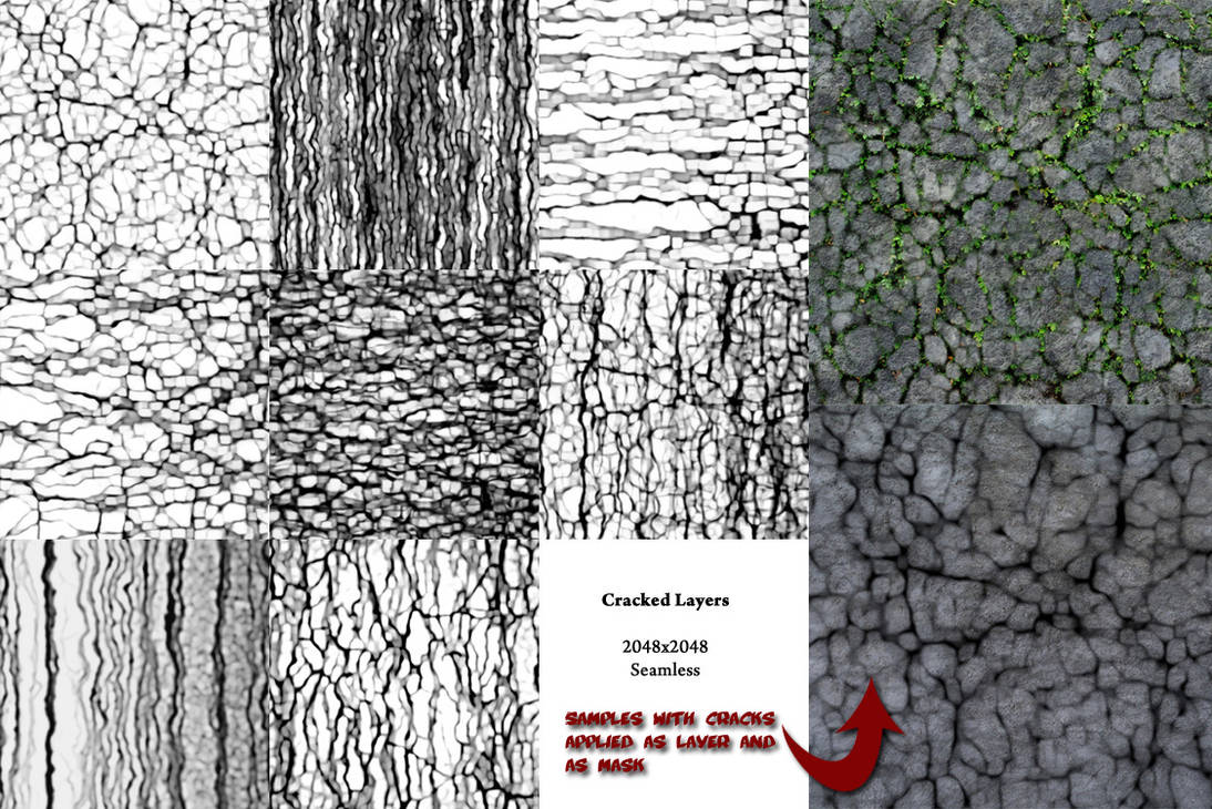 Free Cracked Texture Layers by bupaje on DeviantArt