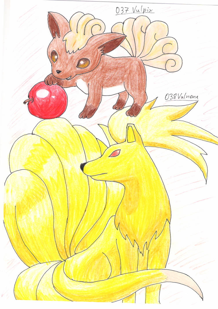 vulpix und vulnona by woozleweazle on DeviantArt