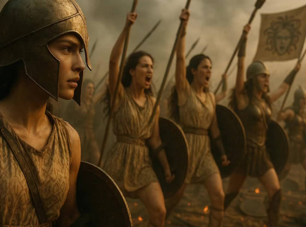 Amazons spears battle - VIDEO part. 1 by Achilesss on DeviantArt