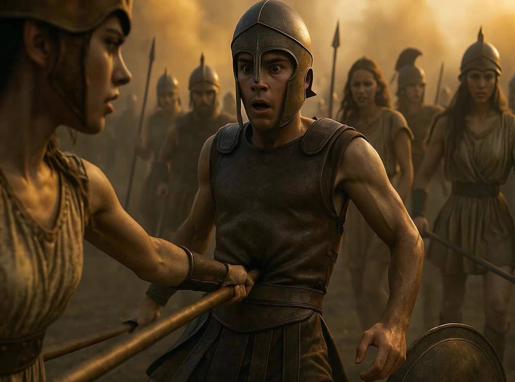 Amazons spears battle - VIDEO part. 5 good day by Achilesss on DeviantArt