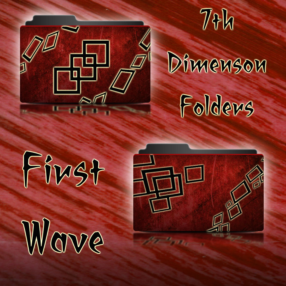 7th Dimension Folders - 1st Wave by ArkanDread on DeviantArt