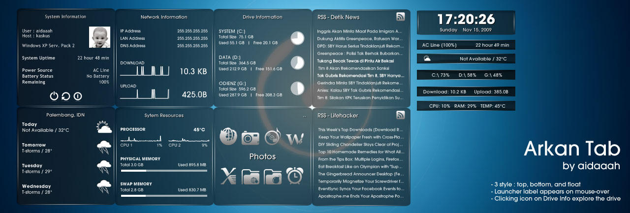 Arkan Tab by aidaaah on DeviantArt