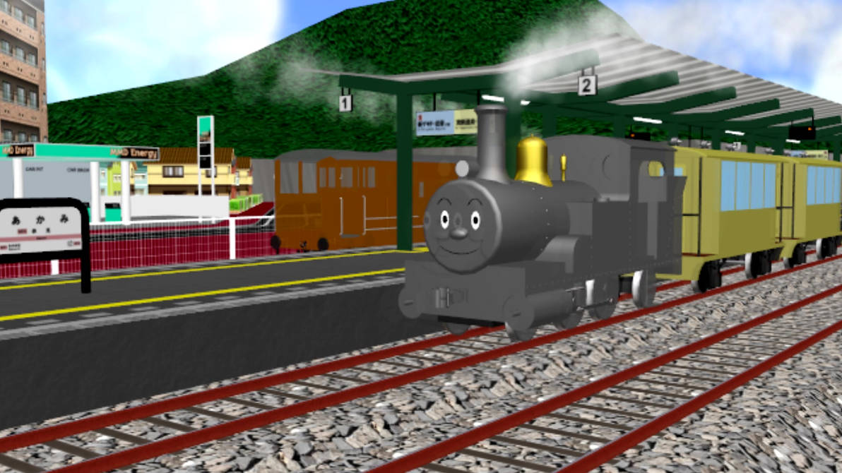 MMD - Yaemon Stops At The Station by WLLNERJ50 on DeviantArt